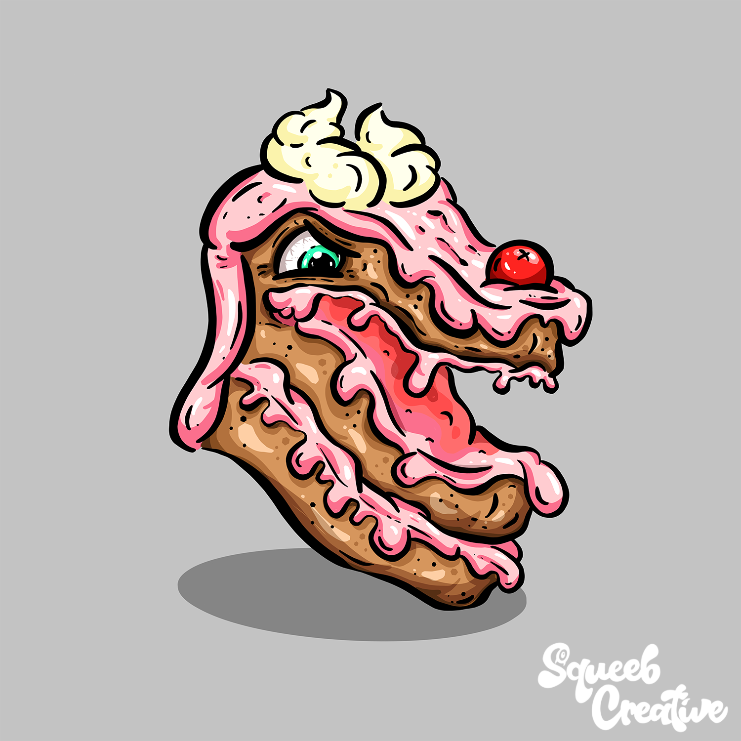 cake-monster-icing-gateaux-chocolate-cartoon-character-by-squeeb ...